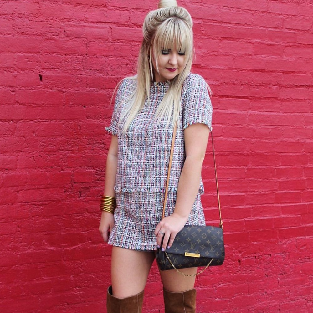 Zara Tweed Set - Gem